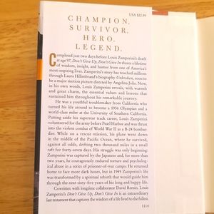 Louis Zamperini & David Rensin | Other | Dont Give Up Dont Give In By ...